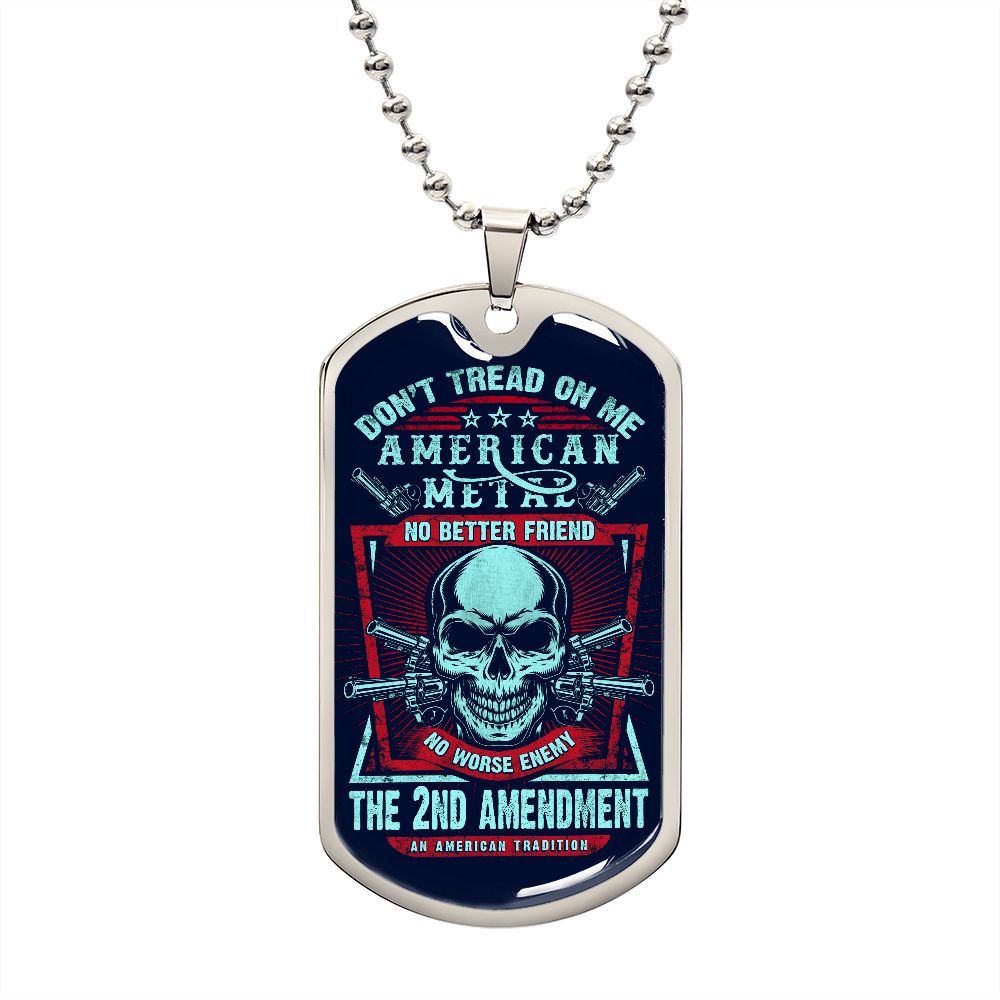 2nd Amendment Dog Tags – Celebrating Life Gift Shop